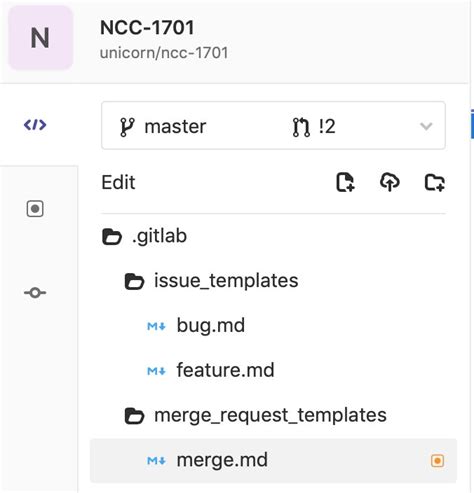 Gitlab Merge Request Template