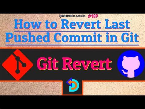 How To Revert Last Pushed Commit Using CMD Undo Git Push Undo Last