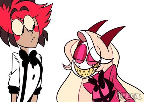 Un Matrimonio Arreglado Charlie X Alastor Imagenes De Charliealastorvaggie Y Angel Dust