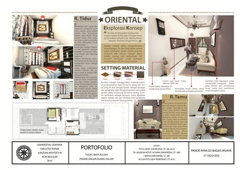 2 Contoh Portofolio Arsitektur Dan Cara Membuatnya LokerPintar Id