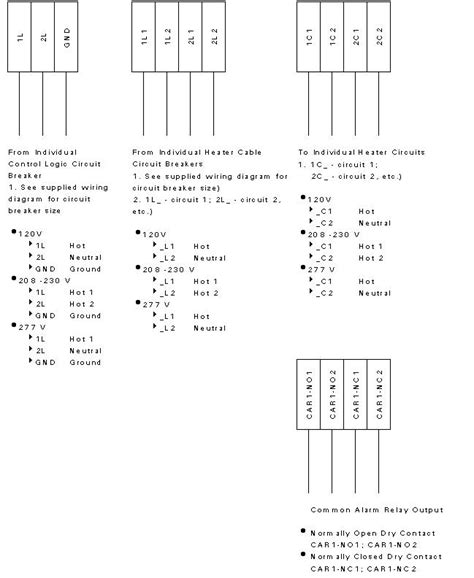 Wiring Diagrams For Terminal Blocks