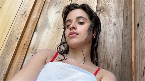 Camila Cabello Wears A Yellow Thong Bikini In Miami Life And Style