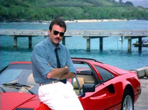 Tom Selleck As Magnum Pi 1982 Roldschoolcool