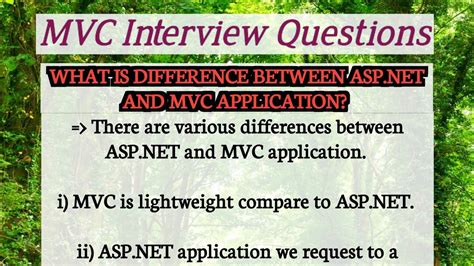 What Is The Difference Between Asp Net And Asp Mvc Difference Between