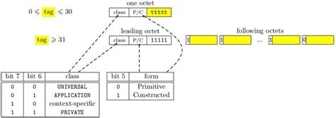 1 asn 1 der tag encoding image adapted source [8 p 424] download scientific diagram