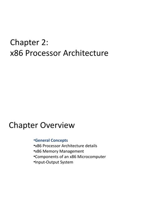chapter 2 assembly pdf central processing unit computer data storage