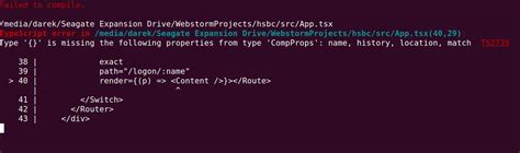 javascript router props and custom props with typescript react router dom for functional