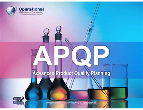 Apqp Advanced Product Quality Planning