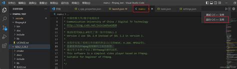 vscode配置ffmpeg sdl2 0开发环境（window mingw） vscode ffmpeg csdn博客
