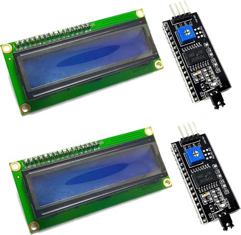 Buy Fainwan Iic I C Twi Display Module X Serial Blue Backlight