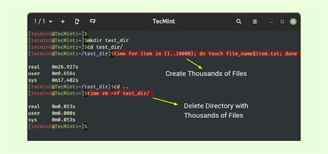 How To Delete A Large Directory With Files In Linux