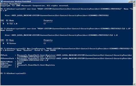 SBS 2011 Standard Disable TLS 1 0 Title Required