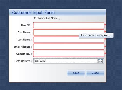 asim sajjad input validation using mvvm pattern