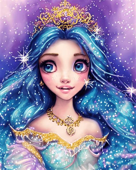 Whimsical Detailed Fantasy Cute Princess Jasmine Coloring Page · Creative Fabrica