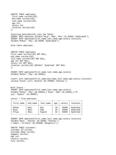 day 2 sql commands pdf