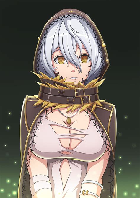 Emubi Io Code Vein Code Vein Highres 1girl Breasts Cleavage Jewelry Large Breasts