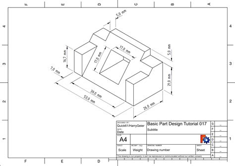 TechDraw Tutoriel D Introduction FreeCAD Documentation