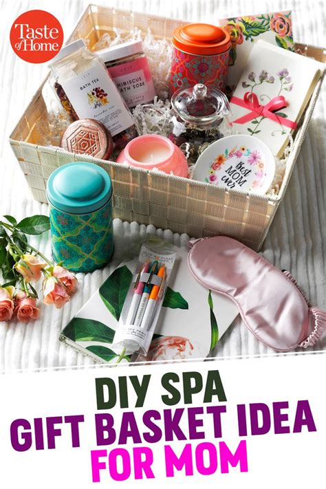 Heres How To Make A Diy Spa T Basket For Mom Diy Spa Ts Baskets Diy Spa Ts Spa