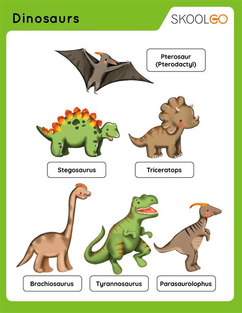 Dinosaurs Free Worksheet SKOOLGO