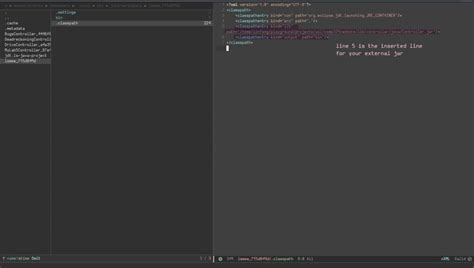 configuring lsp java to resolve external jar r emacs