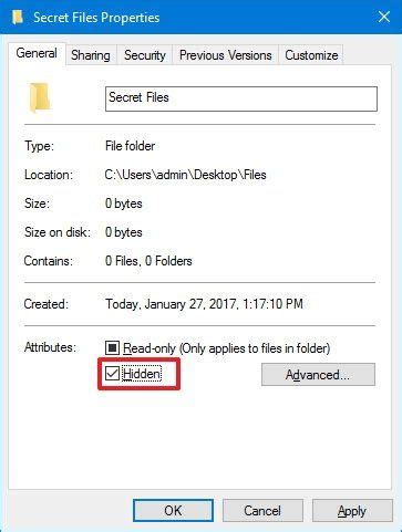 How To Hide Files And Folders On Windows 10 Windows Central