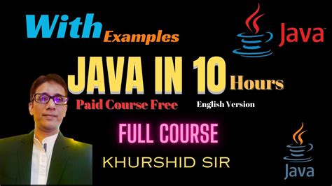 core java full course java tutorial for beginner with example learn full java in english