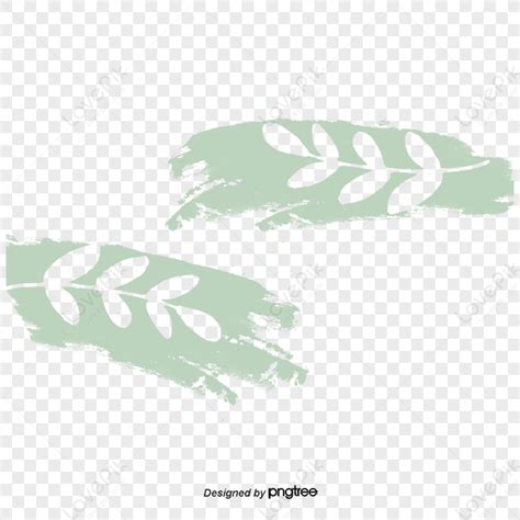 綠色水彩筆 筆觸 環保保護環境 生產或使用環保產品PSD圖案素材免費下載可愛卡通圖片尺寸1200 1200px Lovepik