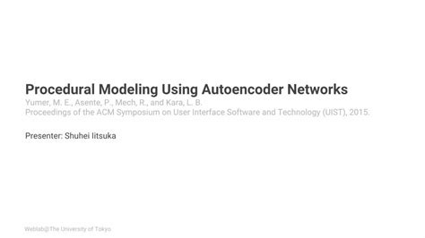 pdf procedural modeling using autoencoder networks dokumen tips