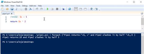 PowerShell Pipelines Sample Code To Pass Parameters