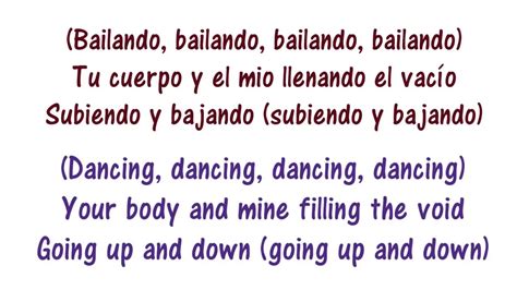 Enrique Iglesias Bailando Dancing Lyrics English And Spanish Youtube