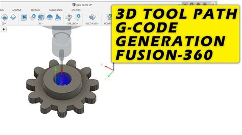 how to generate 3d tool path and g code in fusion 360 for cnc router machine youtube