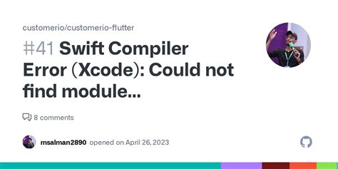 swift compiler error xcode could not find module ciotracking for target arm64 apple ios