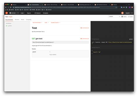 Postman API Documentation