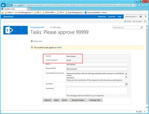 updating the task approval form for the “out of box” sharepoint approval workflow