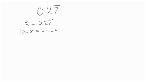 convert a repeating decimal to a fraction mp4 youtube