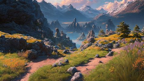 Wallpaper Stable Diffusion 4k Ai Art Landscape Digital Art