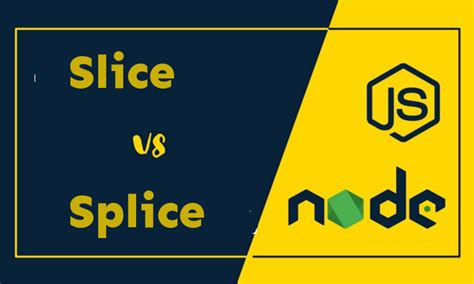 compare slice vs splice in javascript