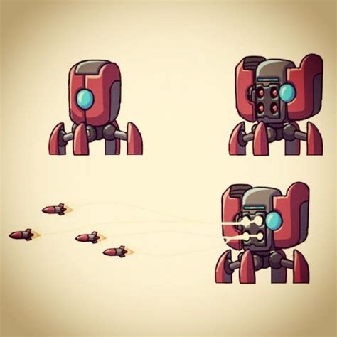 derek laufman on instagram “enemy design for bulletage gamedev cintiq photoshop indie