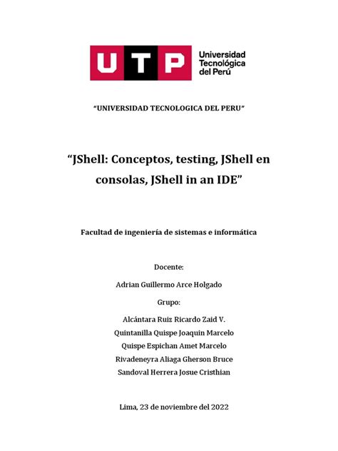tarea academica 3 pdf entorno de desarrollo integrado java