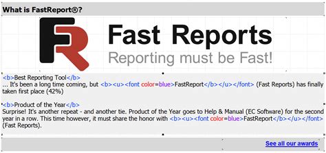 updating delphi and lazarus products to version 2024 1 fast reports