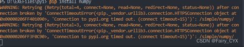 Vscode配置python环境（windows系统），含numpy报错解决方法vscode Numpy Csdn博客