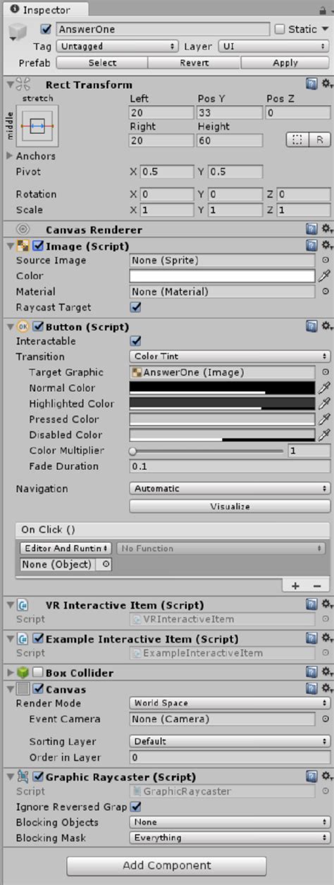 unity3d unity ui canvas not working with vr itecnote