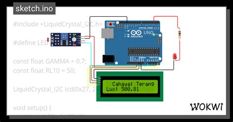 lcd tulisan bergerak wokwi esp32 stm32 arduino simula