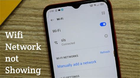 How To Connect Hidden Wifi WiFi Network Not Showing In Mobile Wifi