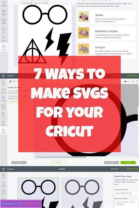 7 Ways To Make SVG Files For Cricut Cricut Tutorials Cricut Svg