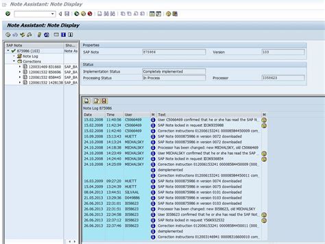 how to implement sap note in snote sap community
