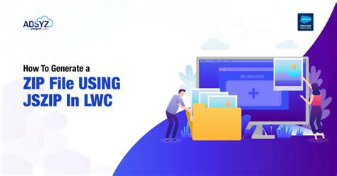 how to generate a zip file using jszip in lwc absyz