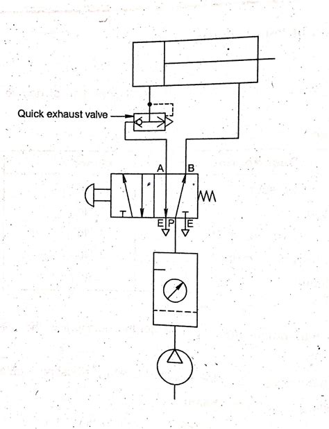 Double Acting Air Cylinder Valve Schematic