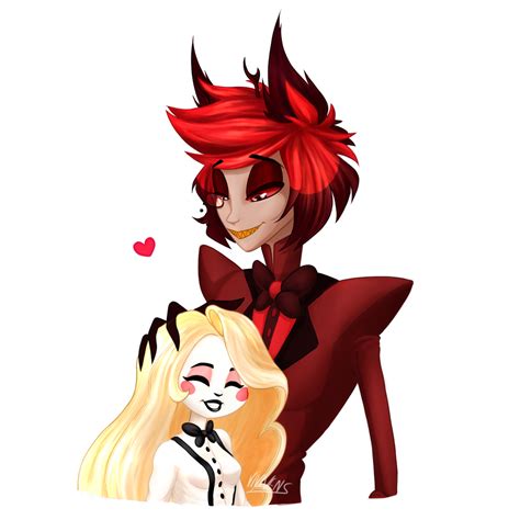 Alastor X Charlie Humans