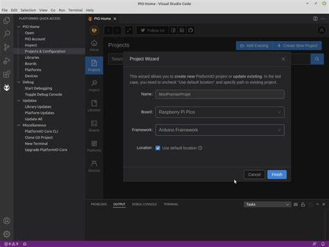 Programmer Un Raspberry Pi Pico Avec Visual Studio Code Et Platformio
